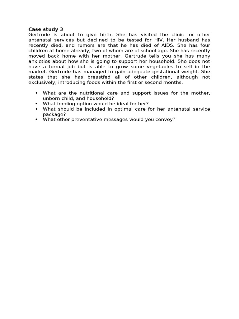 Case Study 3 | PDF