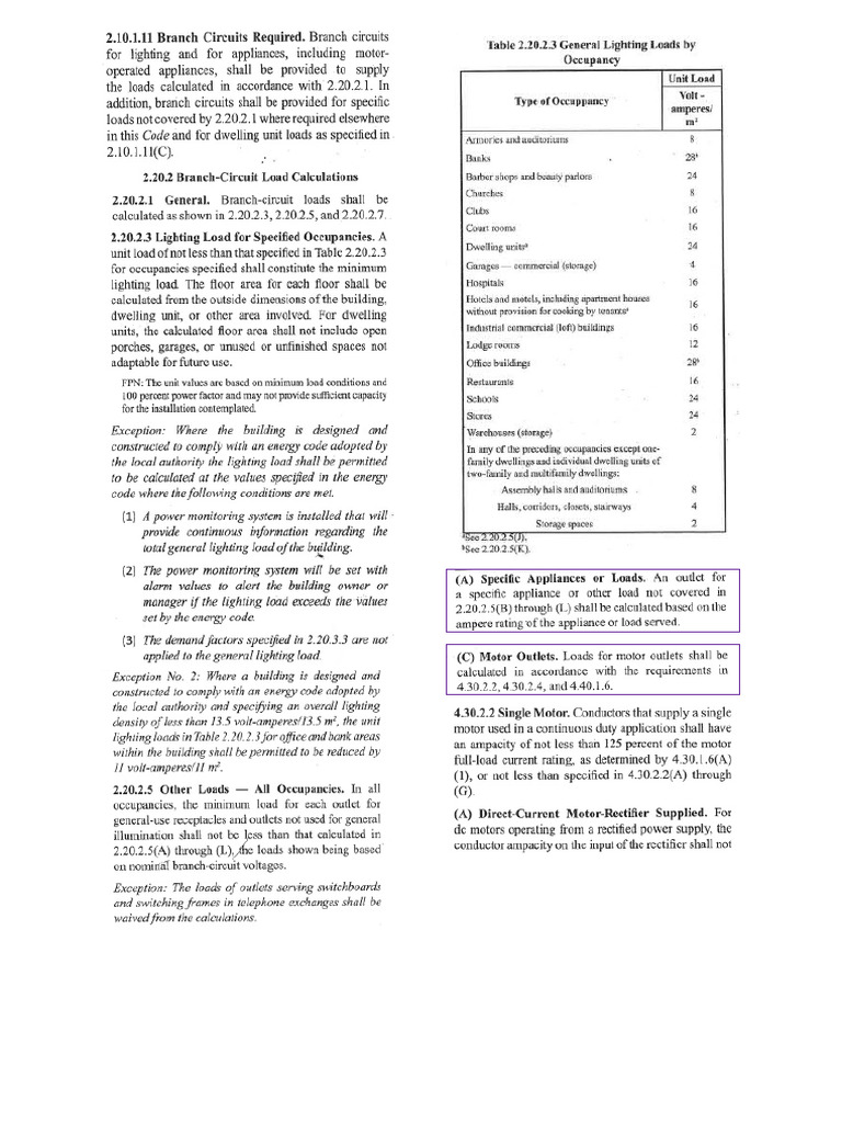 Pec Summary Wiring | PDF