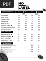 Artcaffe Menu | PDF | Hamburgers | Sauce