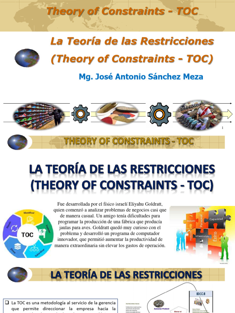 Teoria de Las Restricciones o Cuello de | PDF | Business | Calidad (comercial)