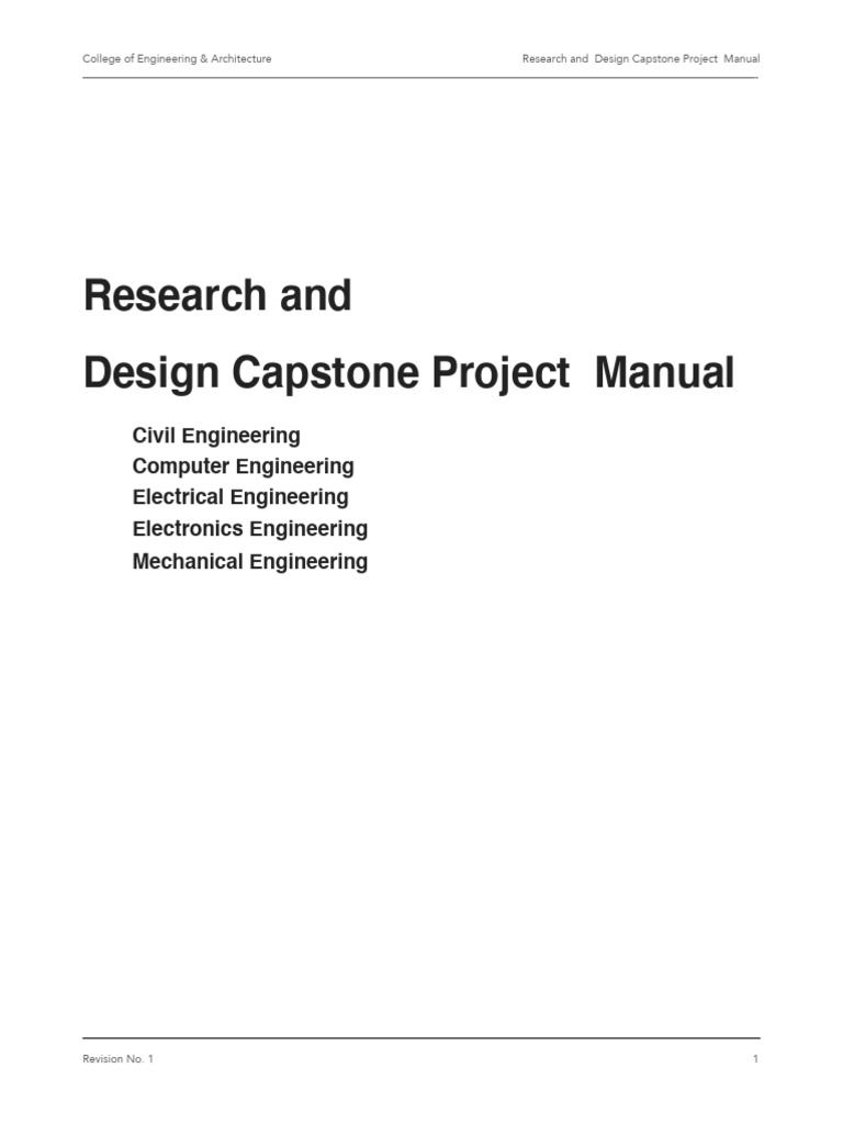 Research and Design Capstone Project Manual Engineering V1 (SIGNED ...