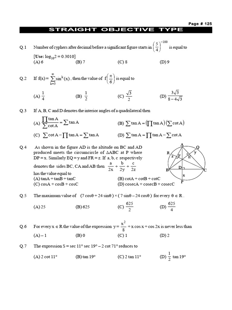 Master Problem Package Maths | PDF | Functions And Mappings | Mathematical Objects