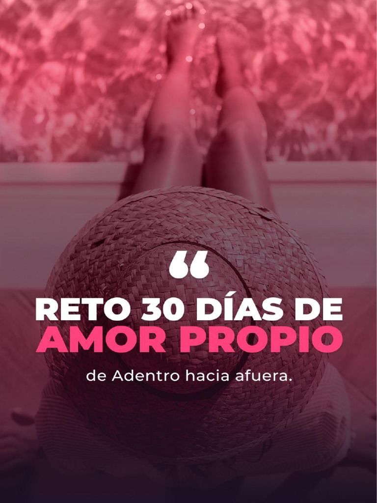 Reto de 30 Días de Amor Propio | PDF | Autoestima | Amor