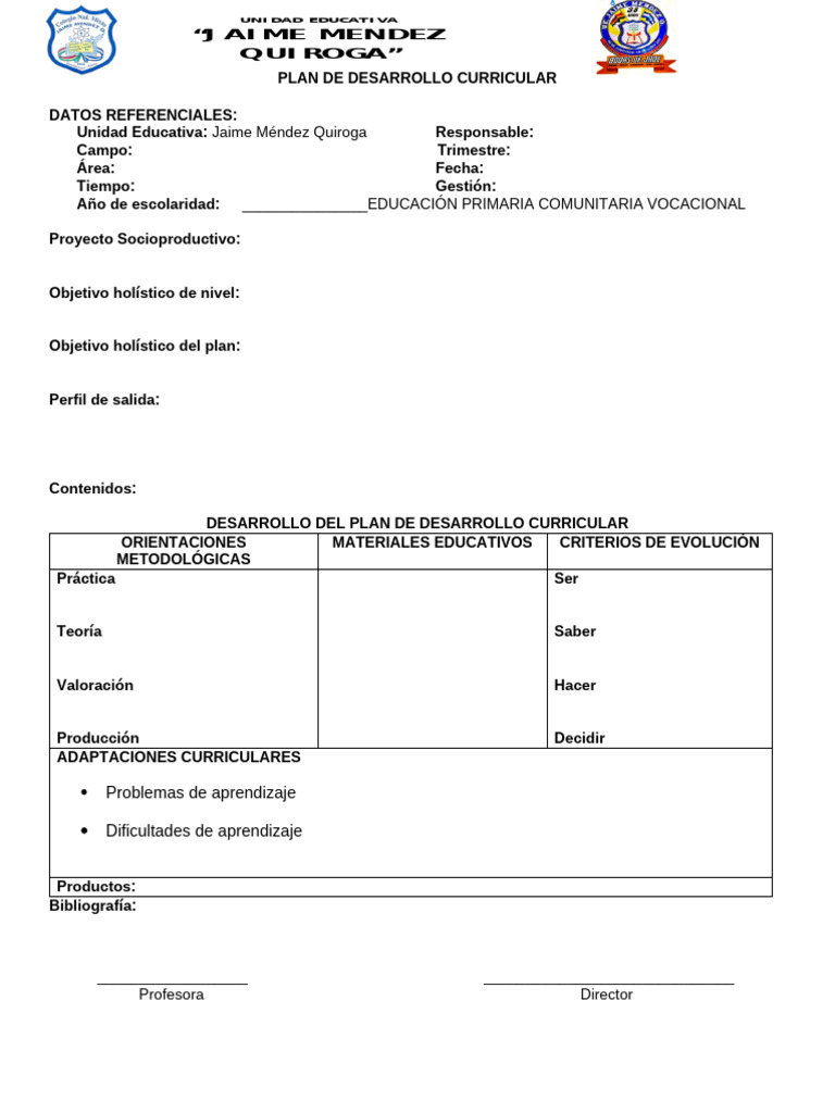 PDC..24 JMQ Prim - Sec. | PDF | Aprendizaje | Modificación de ...
