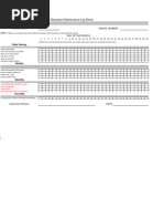 Bowel Movement Tracking Sheet | PDF
