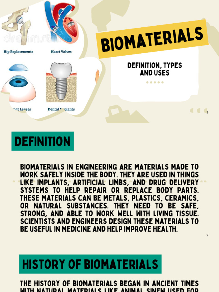 Biomat 20241104 092508 0000 | PDF | Biomaterial | Implant (Medicine)