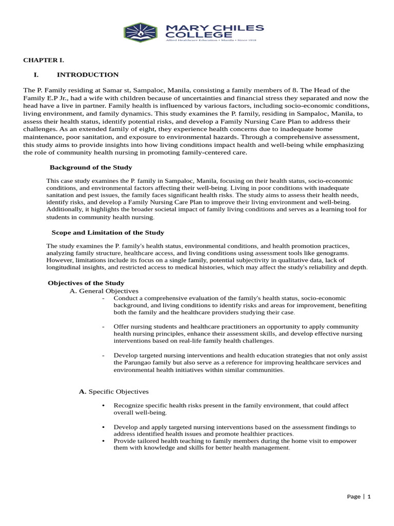 Final CHN FNCP Format Revised 2024 1 | PDF | Tuberculosis | Diabetes