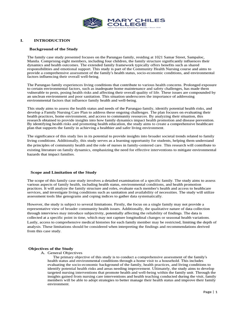 CHN FNCP Format Revised 2024 1 | PDF | Cost Of Living | Sanitation