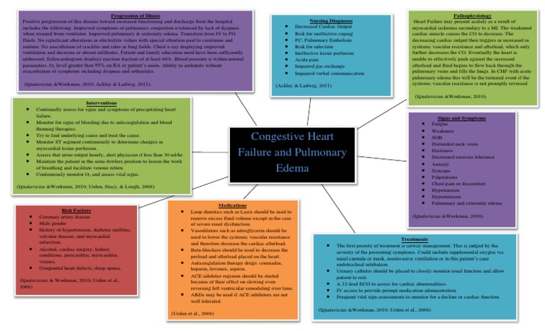 Nursing Concept Maps For Chf