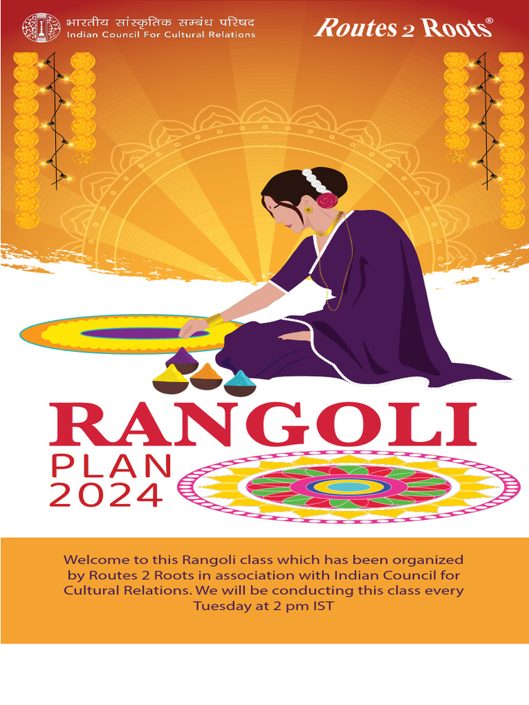 Rangoli Making Curriculum (September - October) | PDF