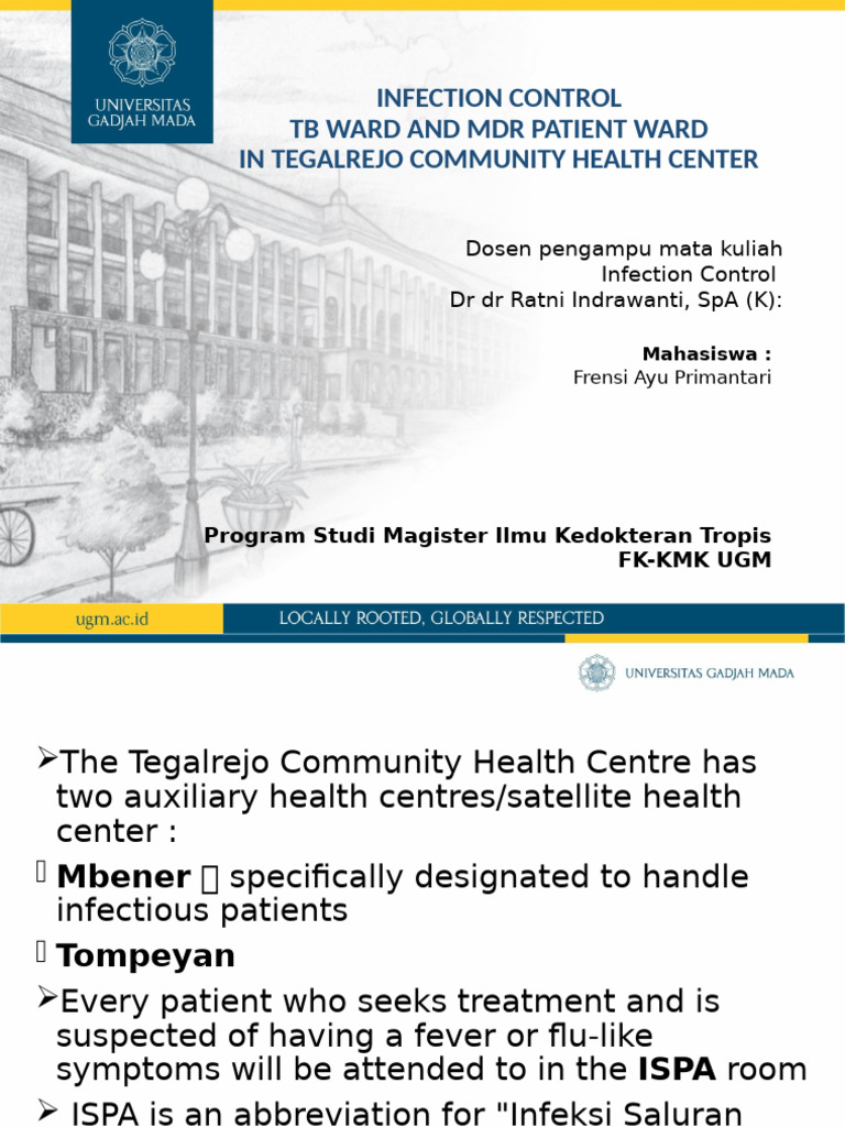 TB Ward in Tegalrejo Public Health Center | PDF | Tuberculosis ...