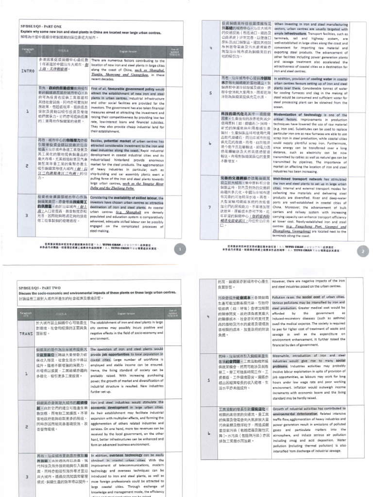 C3 Sample Essays | PDF