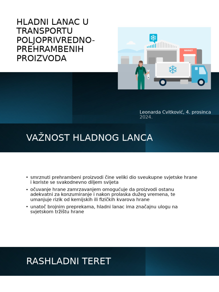 HLADNI LANAC-Cvitković. | PDF