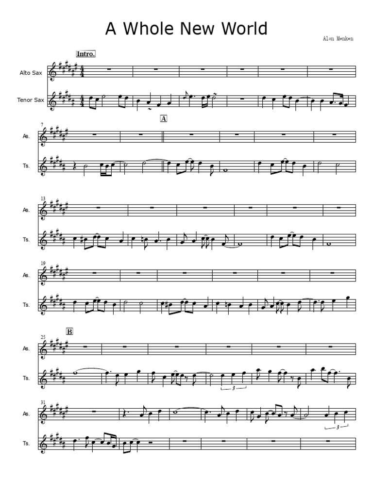 A Whole New World | PDF