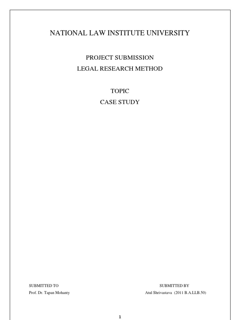 LRM Project-Case Study | PDF | Case Study | Memory