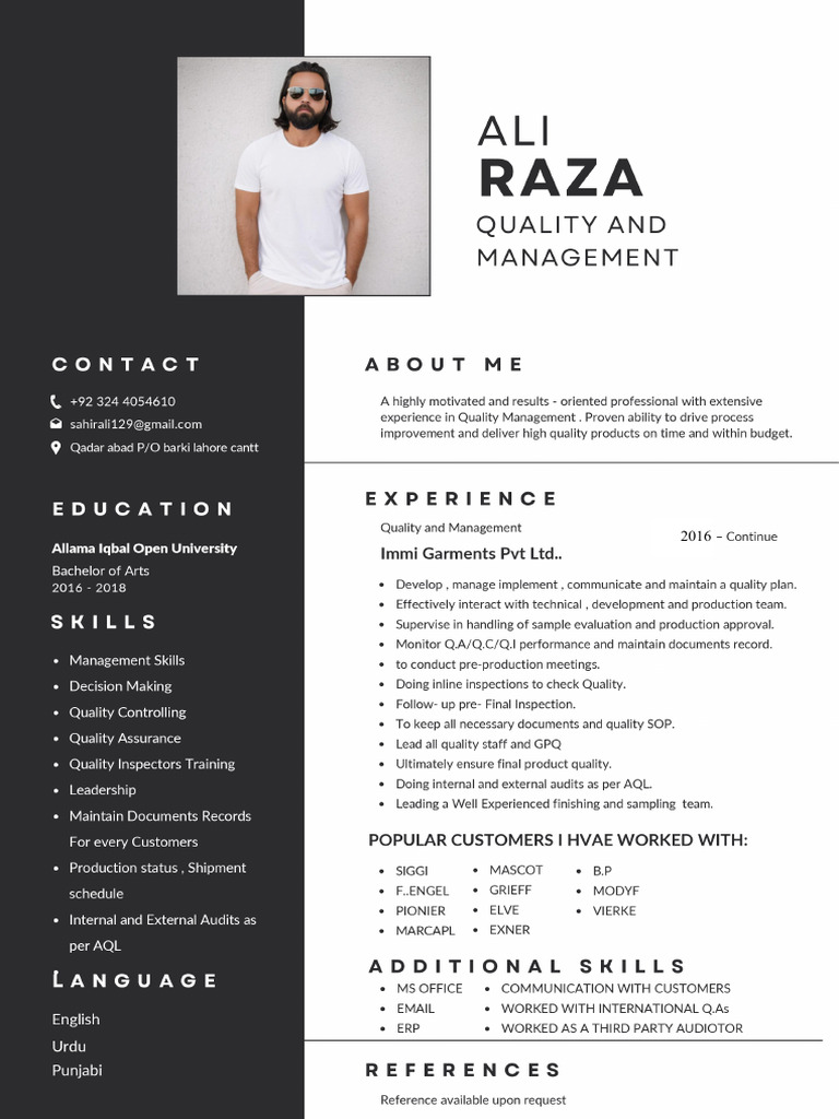 Ali Raza Resume-1 | PDF