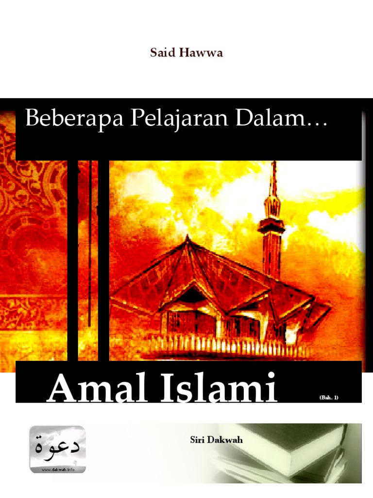 Said Hawwa - Beberapa Pelajaran Dalam Amal Islami 1 | PDF