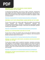 RA 9003: Solid Waste Management Guide | PDF | Waste | Municipal Solid Waste