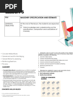 HOW TO Estimate Mortar Quantity For Your CHB Wall | PDF | Mortar ...