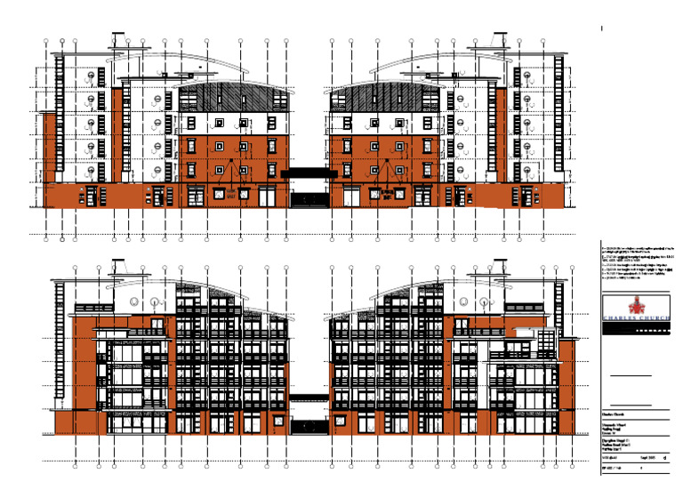 RP600 148F Elevations Front and Back | PDF