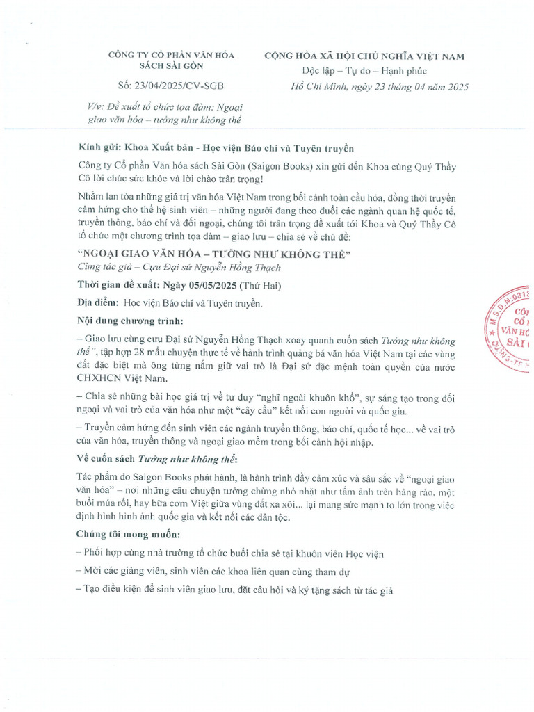 Cong Van SaigonBooks HVBC Scan | PDF