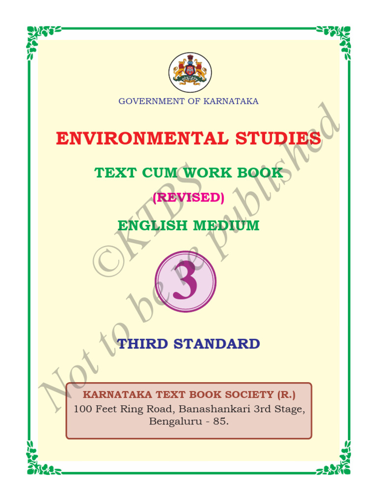 3rd English Evs | PDF | Shrub | Plants