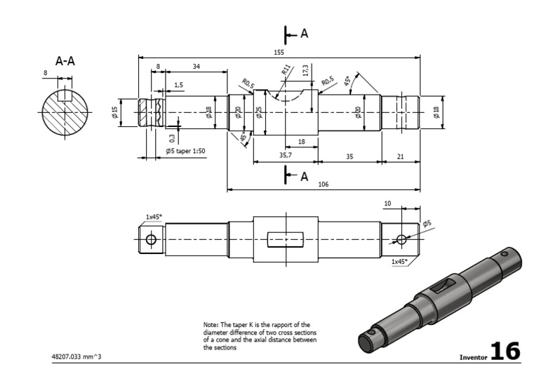 The CAD Album of 100 Parts - 016 | PDF