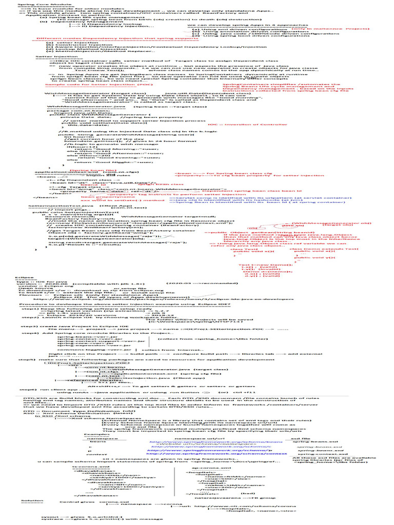 Spring Core | PDF