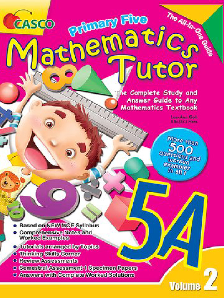 Casco Mathematics Tutor Primary 5A Vol 2 | PDF