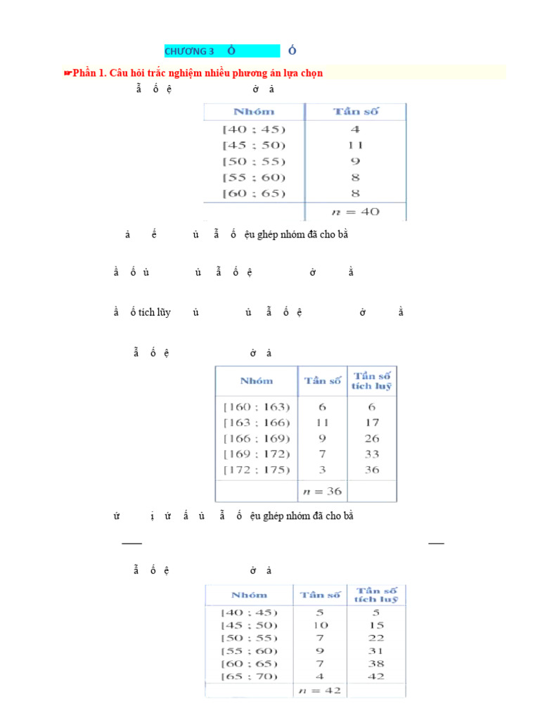 c3-Thống Kê- Ghép Nhóm | PDF