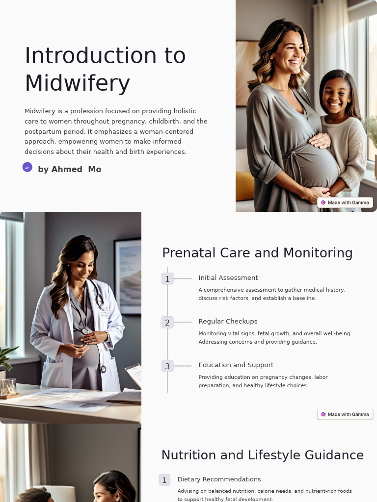 Introduction To Midwifery | PDF | Childbirth | Pregnancy