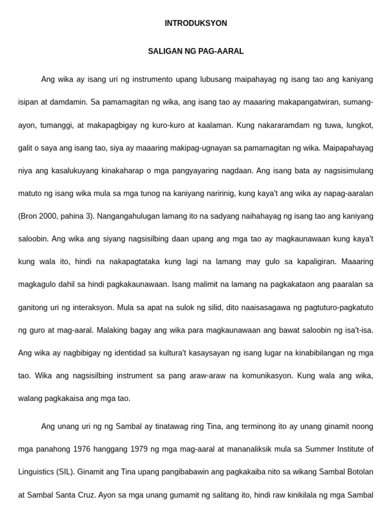 Pananaliksik Orig | PDF