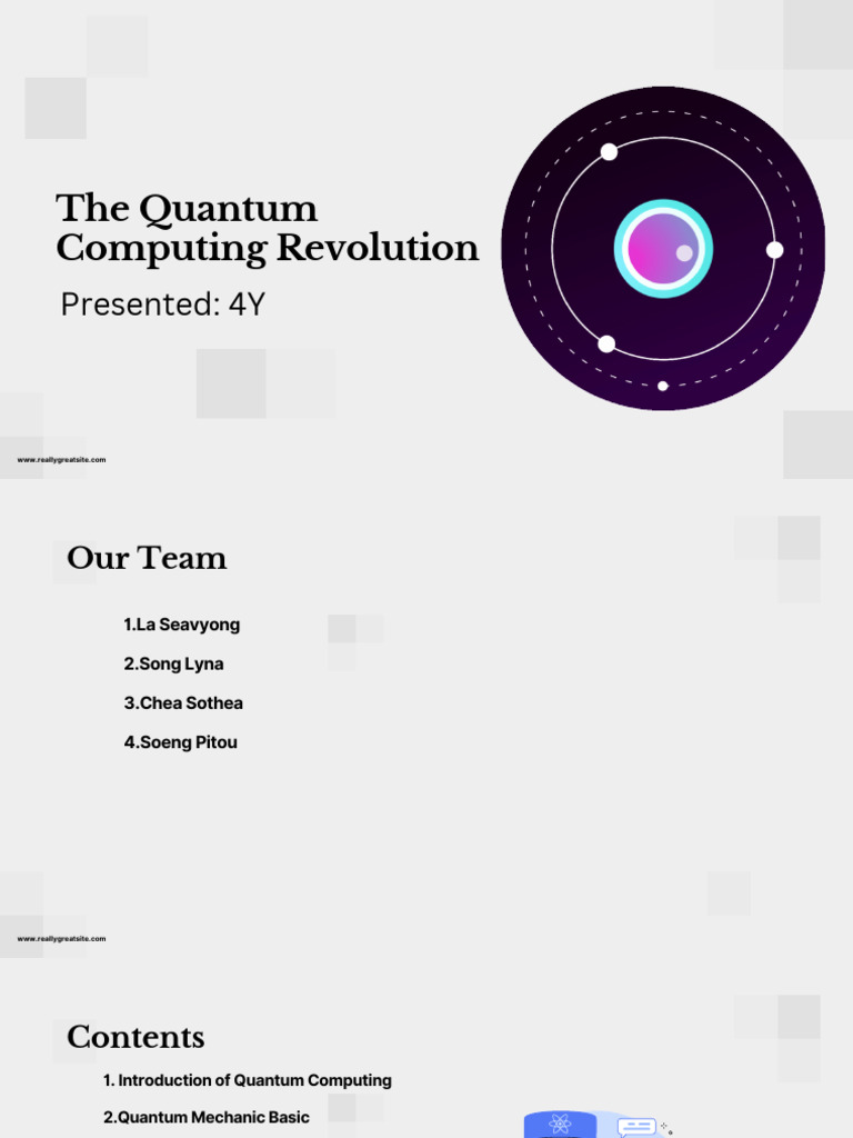 The Quantum Computing Revolution | PDF | Quantum Computing | Computing