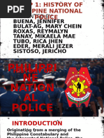 PNP Organizational Structure | PDF | Police | Securities