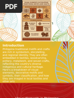 Traditional Panay Bukidnon Embroidery Patterns | PDF