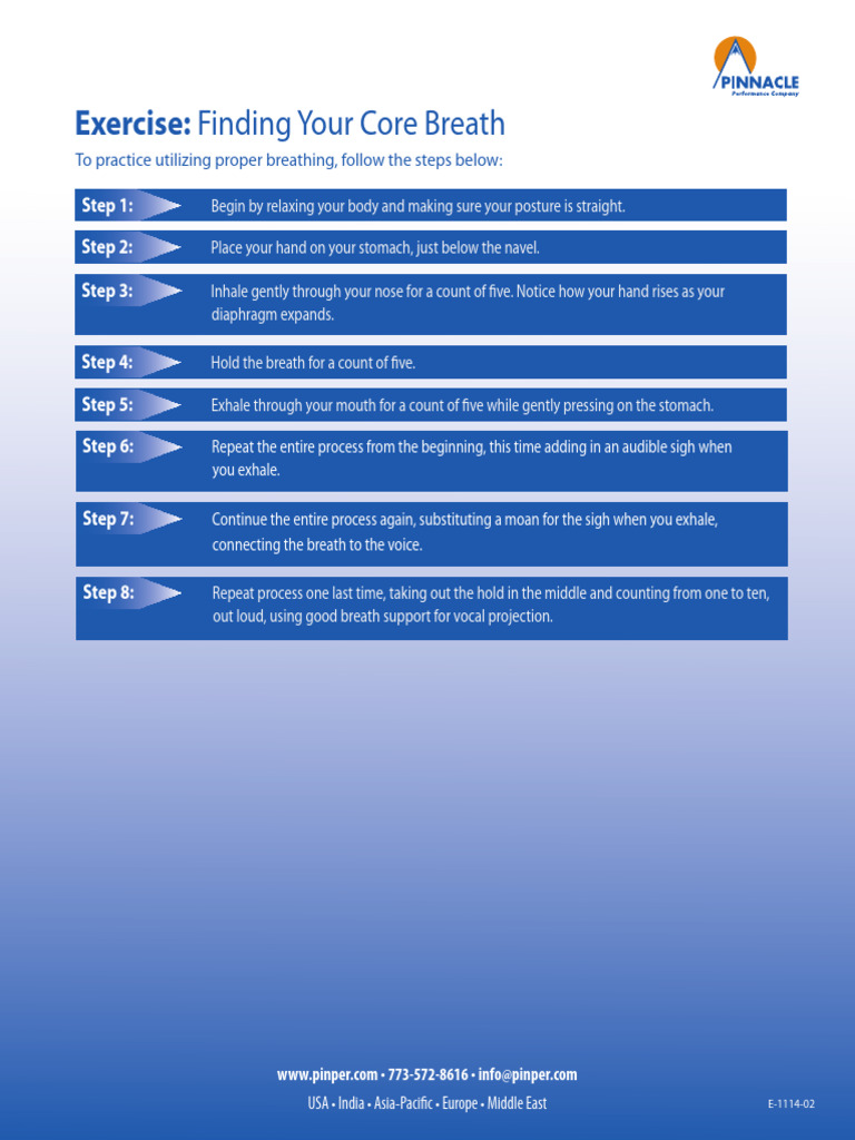 Finding Your Core Breath | PDF