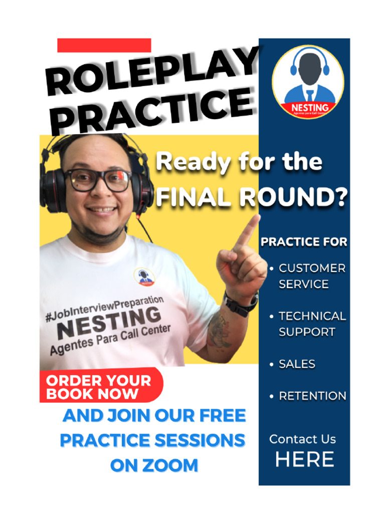 The Roleplay Practice Book Call Center 2025 | PDF | Informática ...
