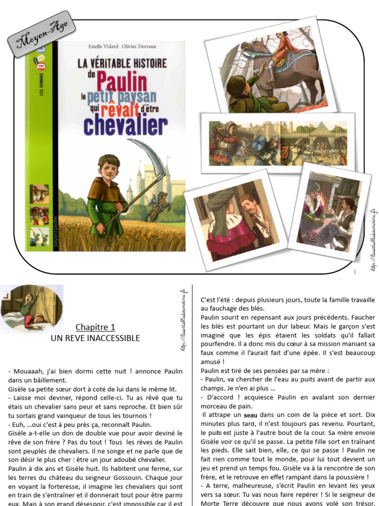 Paulin, le paysan rêveur de chevalerie | PDF | Chevalerie