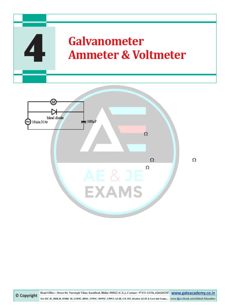 Chapter 4 GALVANOMETER AMMETER AND VOLTMETER_41677264_2024_09_08_05_47 ...