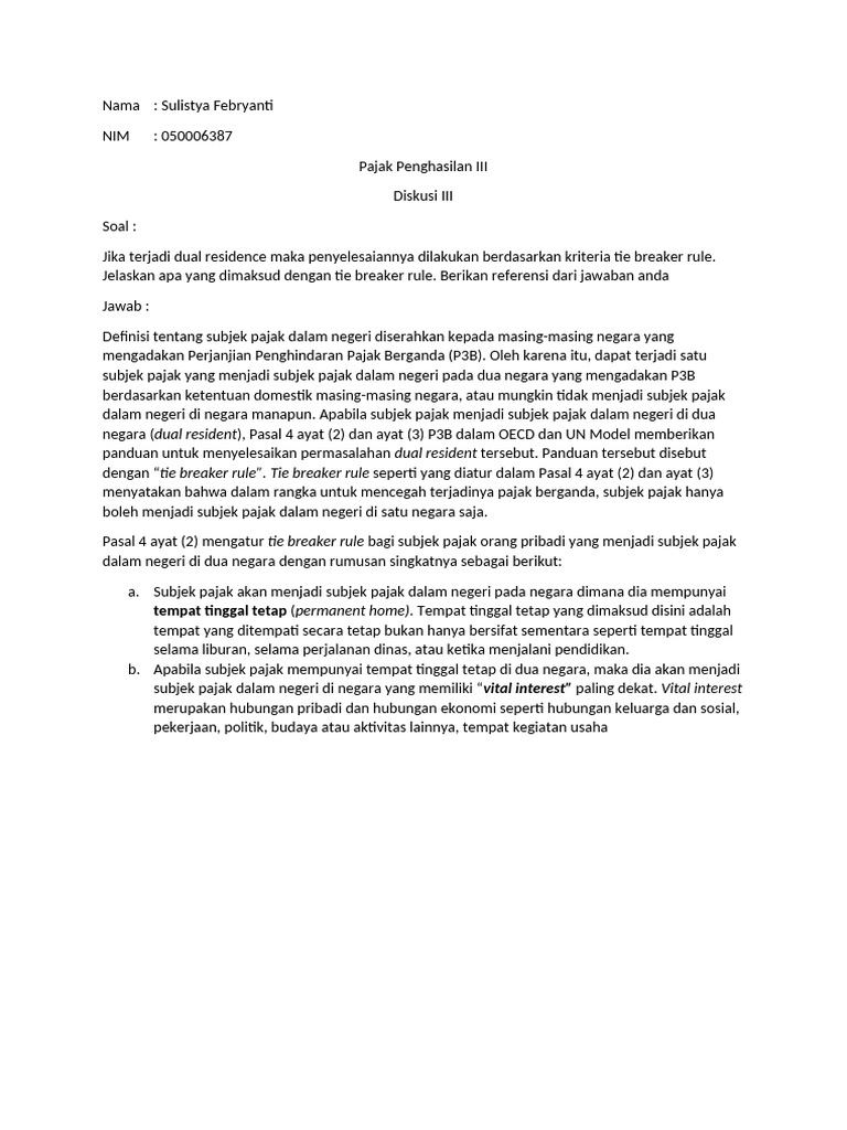 Diskusi III PPH | PDF