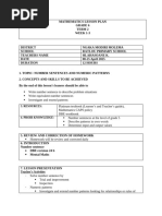 Grade 6 Number Sentences Lesson Plan | PDF | Textbook | Lesson Plan
