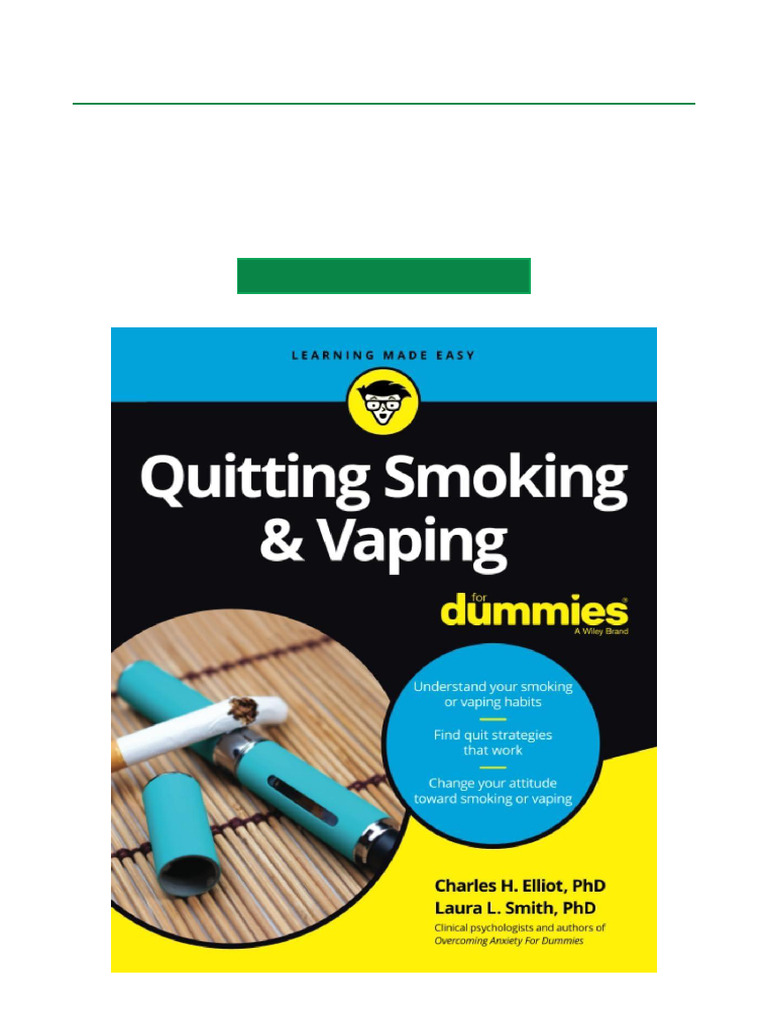 Quitting Smoking & Vaping Guide | PDF