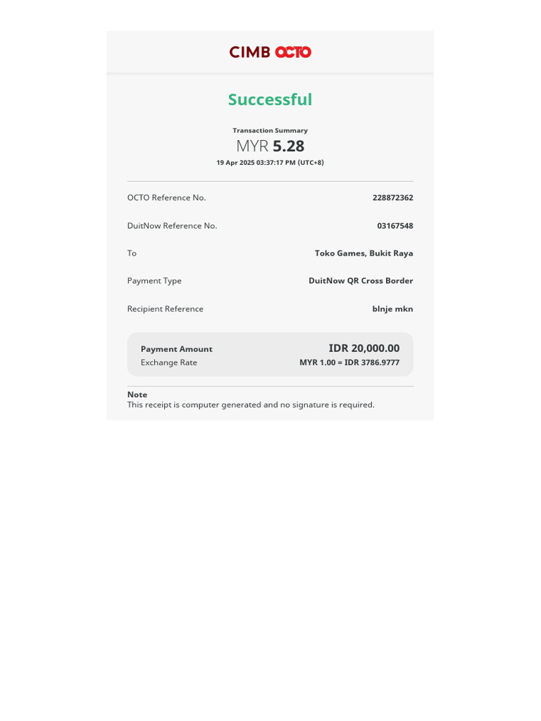 Struk Spbu 20 Mei 2025 Kota | PDF