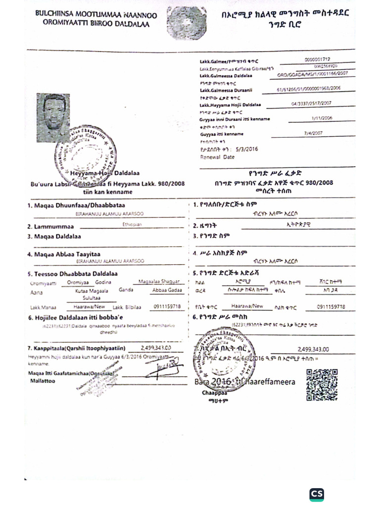 Business License | PDF