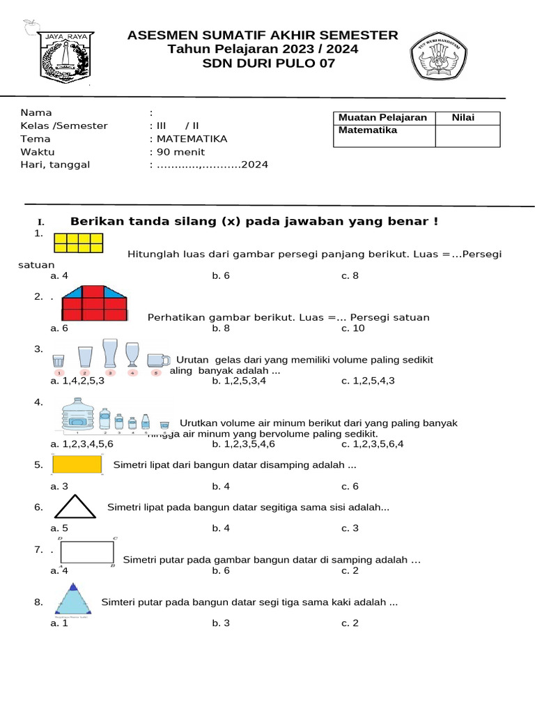 ASAS 2 MTK KLS 3 | PDF