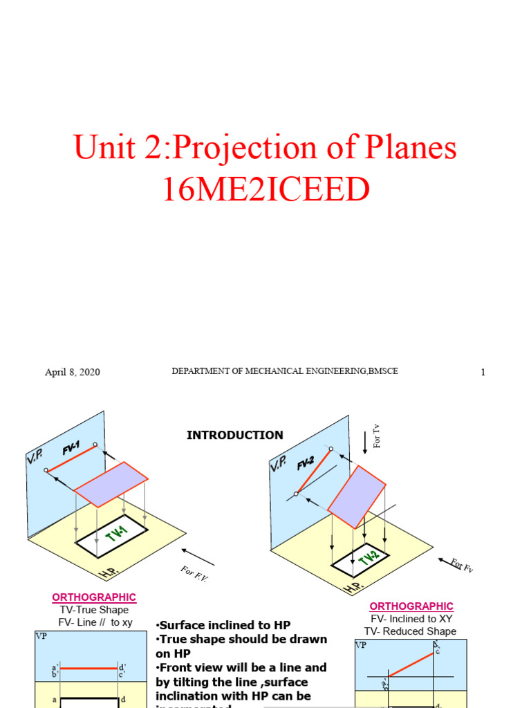 CAED Projection of Lines Prac | PDF | Orbital Inclination | Triangle