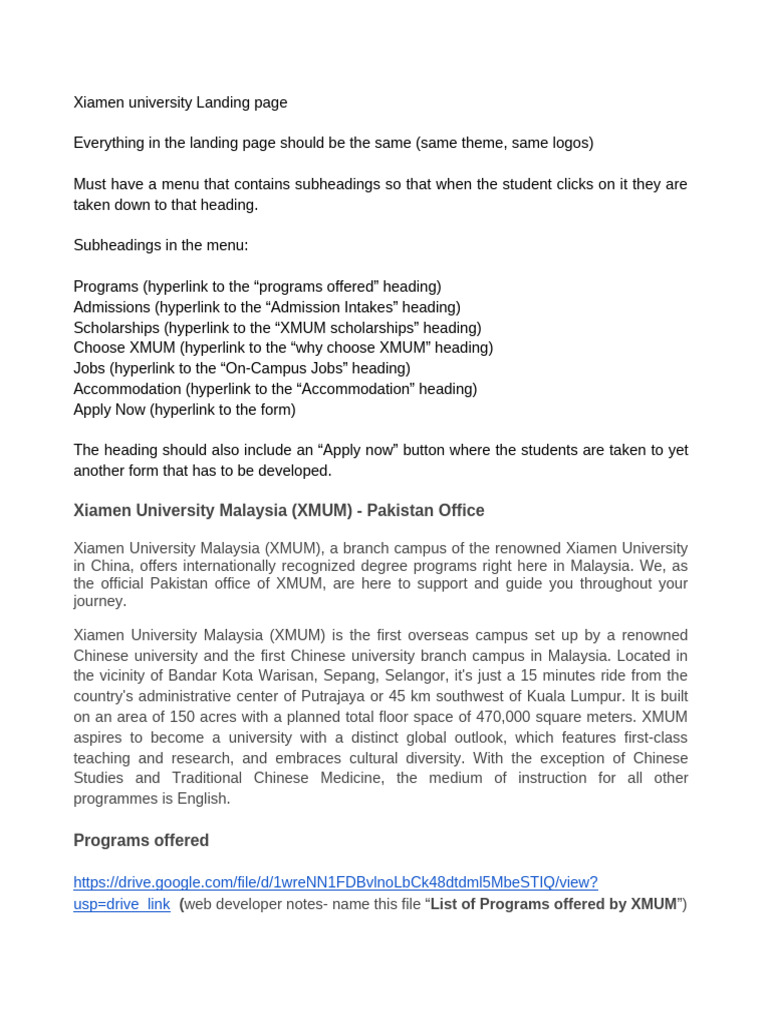 Xiamen University Landing Page | PDF | Academic Degree | University And ...