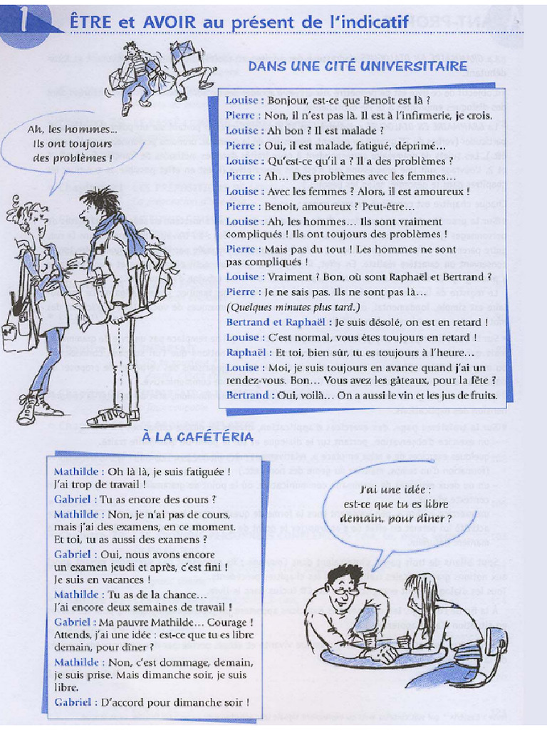 Les Verbes Être Et Avoir | PDF
