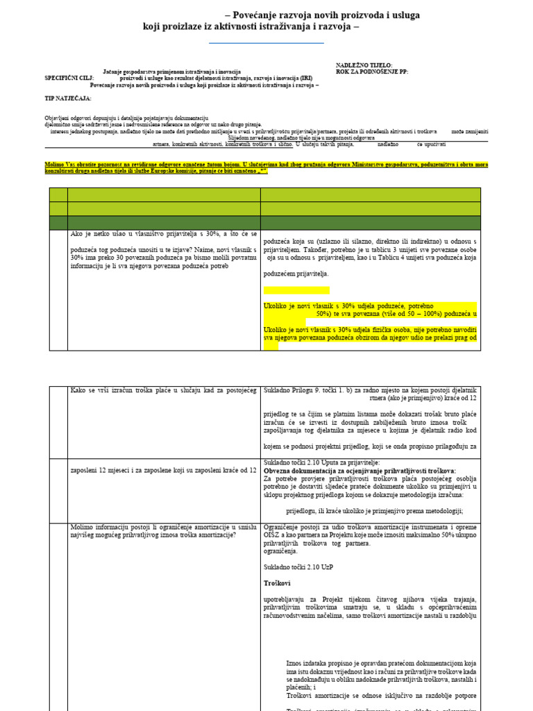 Pitanja I Odgovori-IRI2 - v31 | PDF