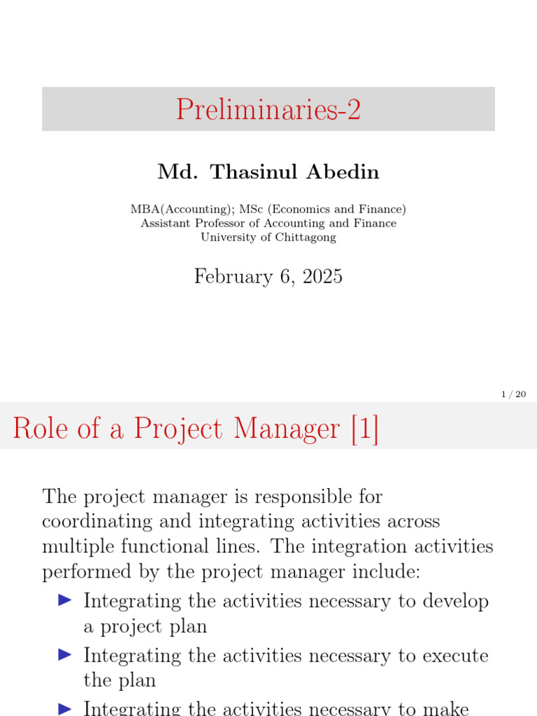 Project_Management_Lecture_2 | PDF | Goal | Strategic Planning